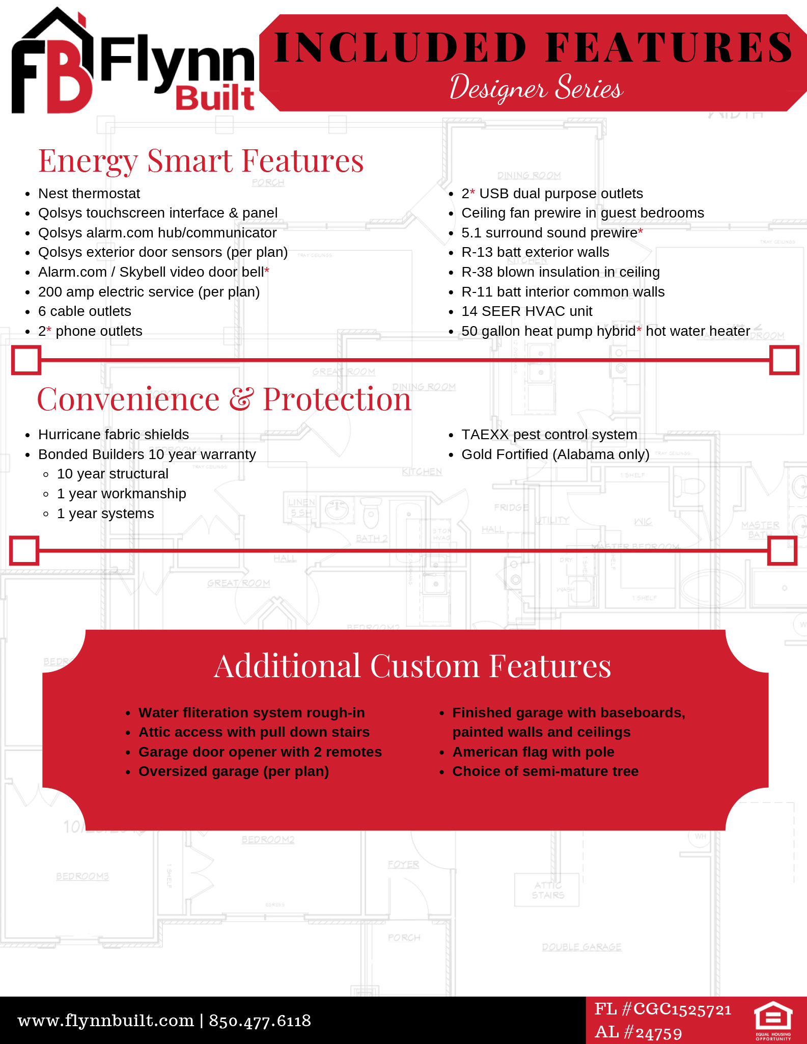 Floor Plans - FlynnBuilt